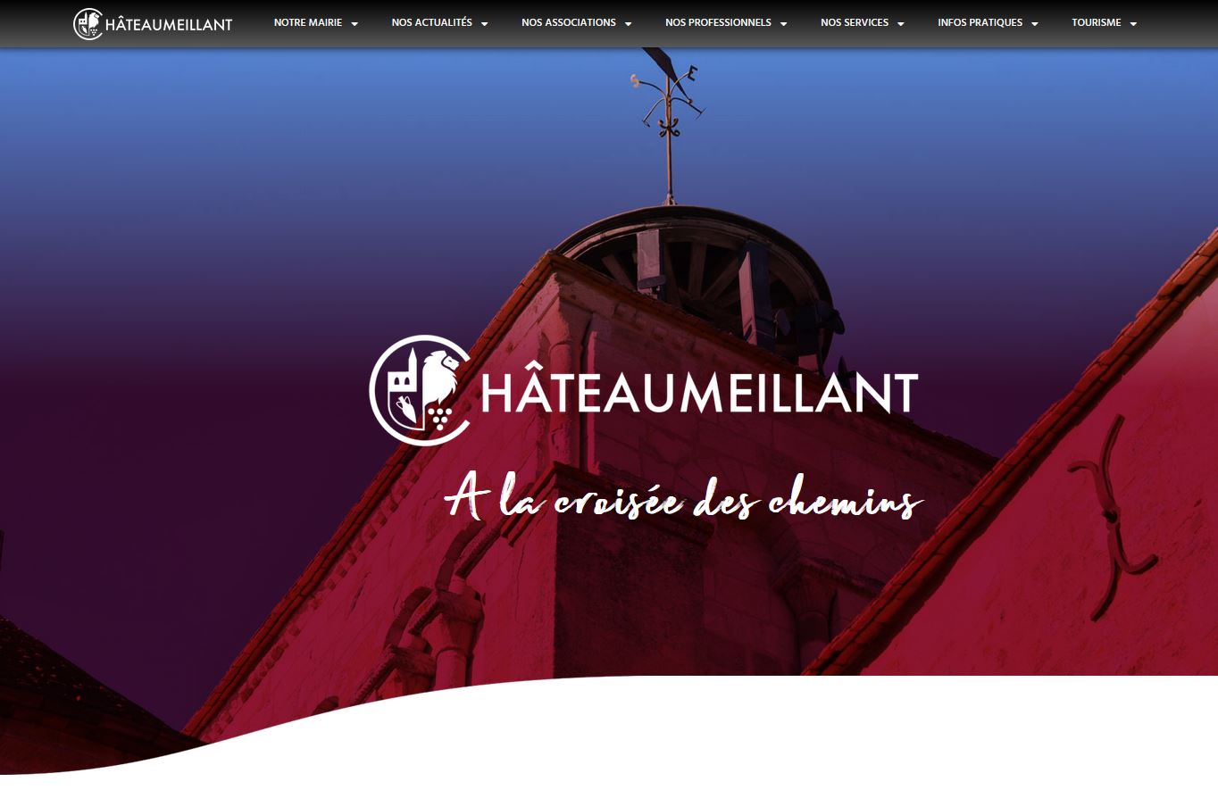 Lancement du nouveau site internet - Châteaumeillant
